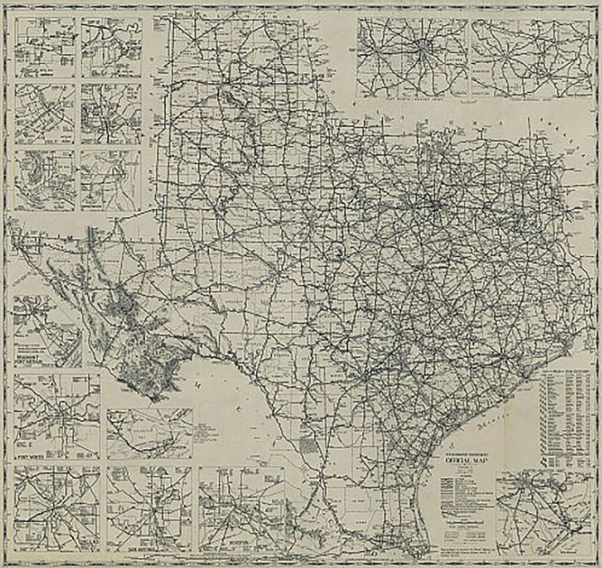 Texas Historical Maps – Page 3 – Texas Map Store
