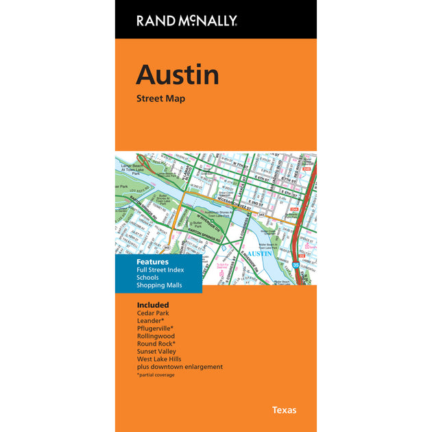 Austin Texas Maps – Tagged "City/ County Folded Maps"– Texas Map Store