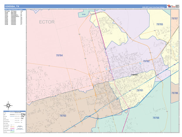 Zip Code In Odessa Tx