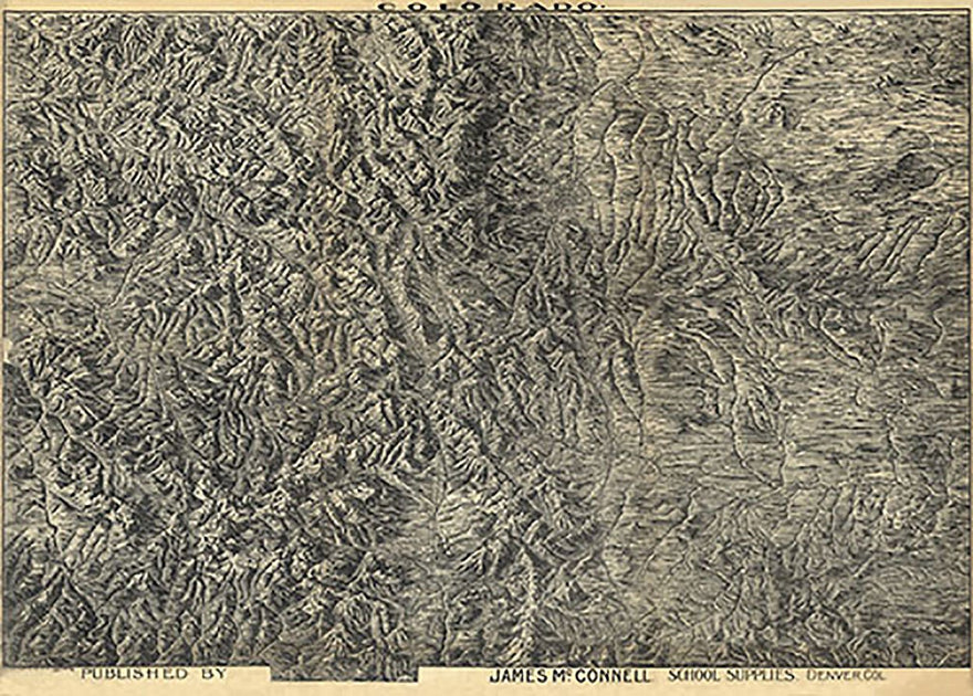 Colorado by the James Caxton Company, 1894 – Texas Map Store