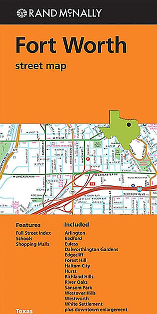 Fort Worth Texas Maps – Texas Map Store