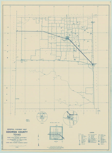 Cochran County Texas Historical Maps – Tagged "Historical County Maps ...