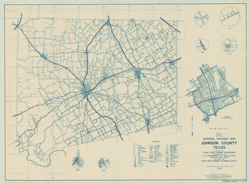 Johnson County Texas Historical Maps – Tagged "Historical County Maps ...