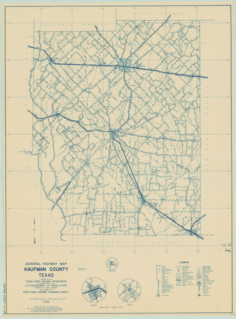 Kaufman County Texas Historical Maps – Tagged "Historical County Maps ...