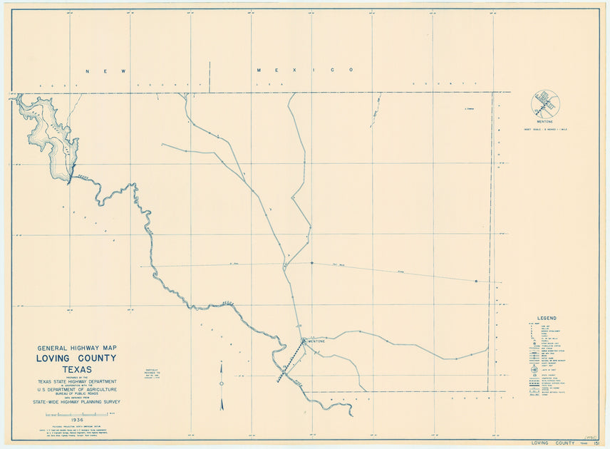 Loving County Texas Historical Maps – Texas Map Store