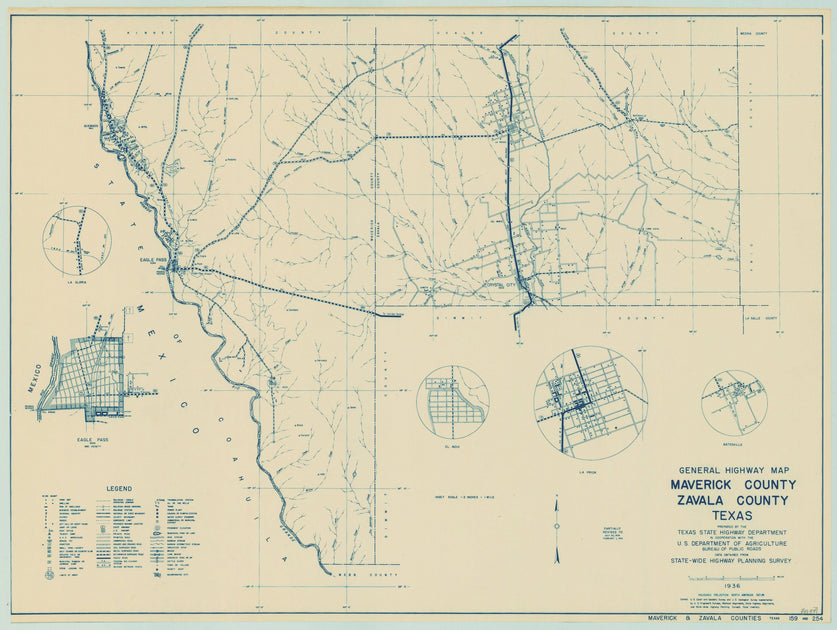 Maverick County Texas Historical Maps – Tagged "Historical County Maps ...
