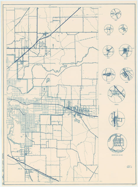Tarrant County Texas Historical Maps – Texas Map Store