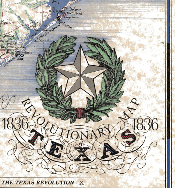 Revolutionary Texas 1836 – Texas Map Store