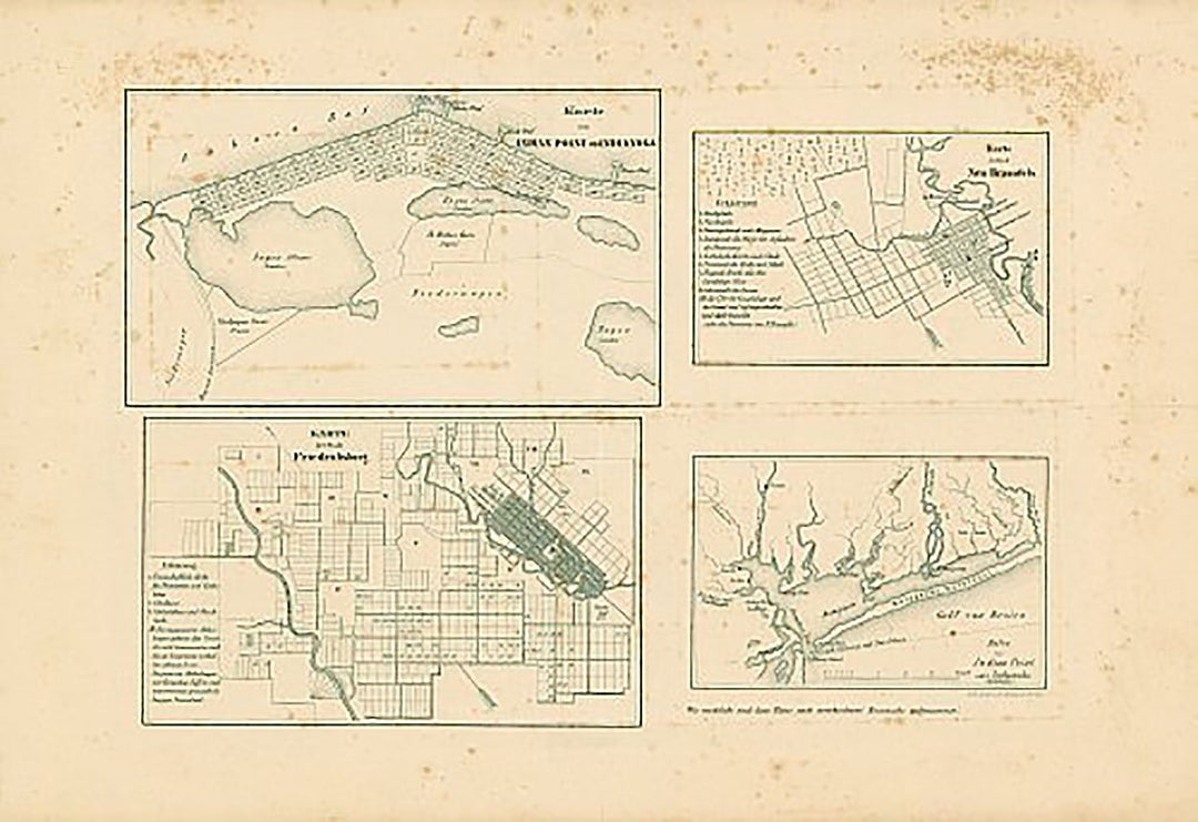 Texas Settlements Map Into German Map Of German Settlements And