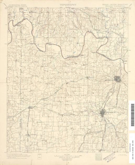 Cooke County Texas Historical Topographic Maps – Tagged "Texas ...