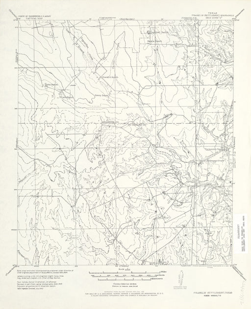 Atascosa County Texas historical topographic Map – Texas Map Store