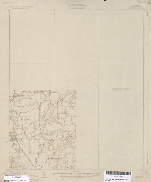 Denton County Texas Historical Topographic Maps – Texas Map Store
