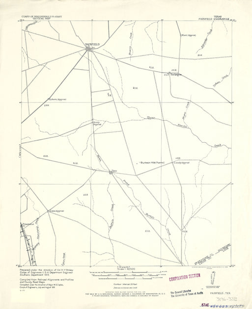Freestone County Texas Historical Topographic Maps – Tagged "Texas ...