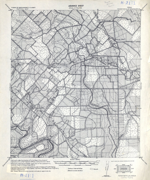 Austin County Texas Historical Topographic Maps – Texas Map Store