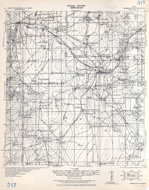 Webb County Texas Historical Topographic Maps – Texas Map Store