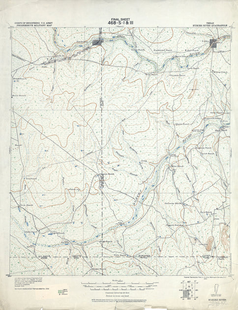 McMullen County Texas Historical Topographic Maps – Texas Map Store