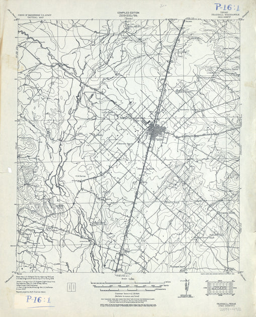 Frio County Texas historical topographic Map – Texas Map Store