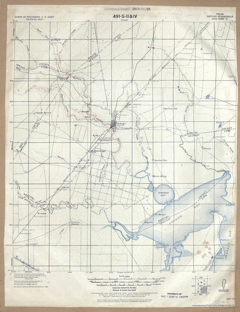 Refugio County Texas Historical Topographic Maps – Texas Map Store