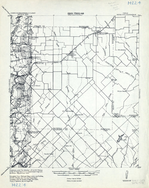 Rockwall County Historical Topo Maps – Tagged "Texas Topographic Maps ...