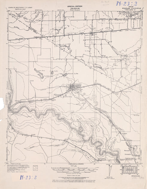 Fort Bend County Texas historical topographic Map – Texas Map Store