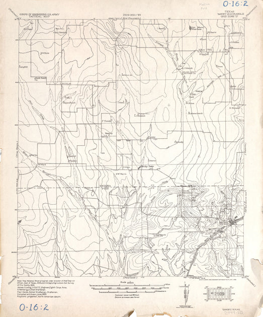 Frio County Texas Historical Topographic Maps – Tagged "Texas ...