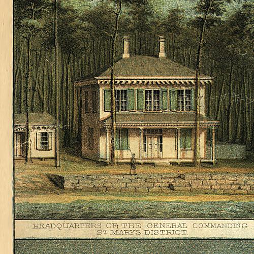 Point Lookout, Maryland, 1864 – Texas Map Store