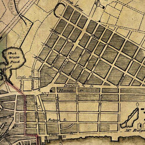 Plan of the city of New York 1789 – Texas Map Store