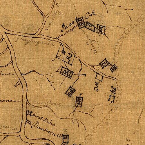 Fort Pitt Pennsylvania 1780 – Texas Map Store
