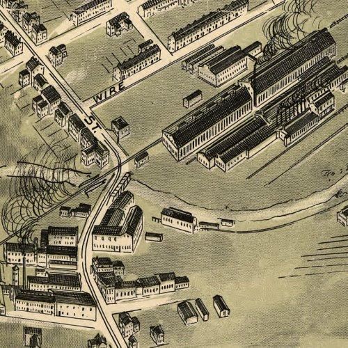 Allentown Pennsylvania 1901 – Texas Map Store