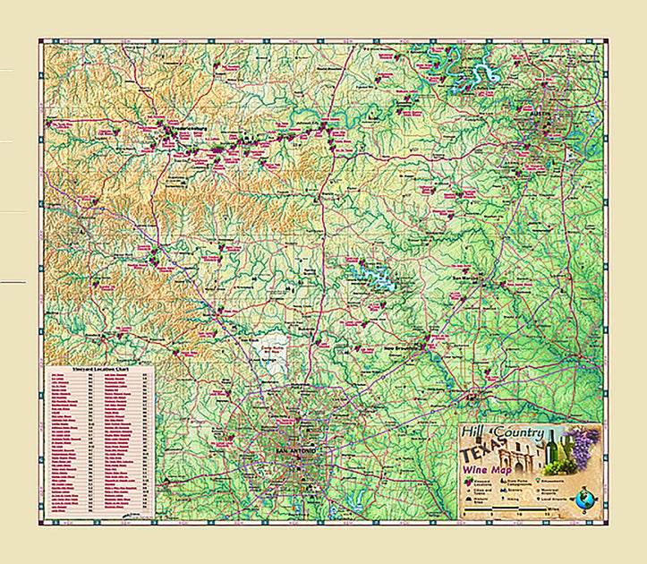 Texas Decorative Maps – Tagged "Texas Wall Maps"– Texas Map Store