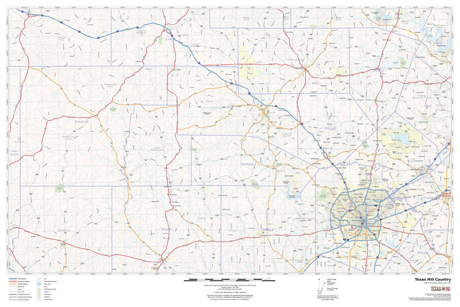 Texas State Wall Maps – Tagged "Austin Wall Maps"– Texas Map Store