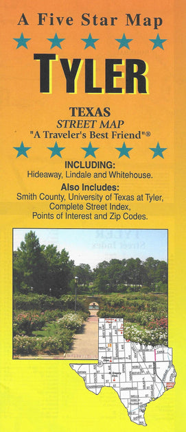 Tyler Texas Maps – Tagged "City/County Street Maps. City/County Street ...